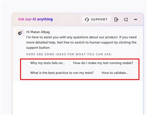 Ai Help Assistant The Intelligent Testing Support Testim