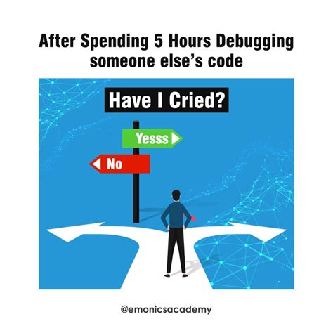Emonics Academy ® On Linkedin Comment Programming Bugs Debugging