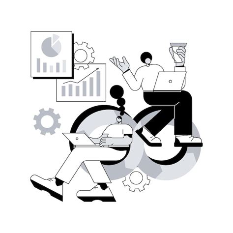 Premium Vector Devops Team Abstract Concept Vector Illustration