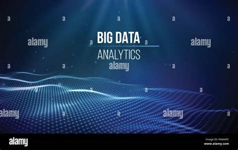 Big Data Visualization Background 3d Big Data Connection Background