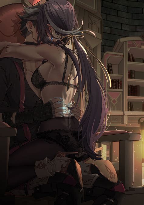 Clorinde And Wriothesley Genshin Impact Drawn By Rchella Danbooru