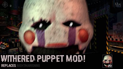 Ultimate Custom Night Withered Puppet Rickerdibble Five Nights At