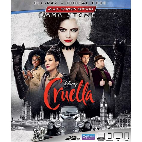 Bluray โดย เครก กิสเลสปี้ เสียงไทย5 1 บลูเรย์ Cruella ครูเอลล่า 2021 แผ่นมาสเตอร์ Usa Shopee