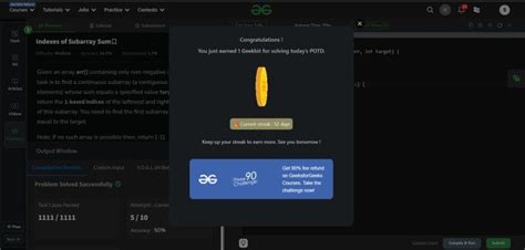Geekstreak2024 Geeksforgeeks Codingchallenge Dailypractice Gfg160 Siva Shankar Juthuka