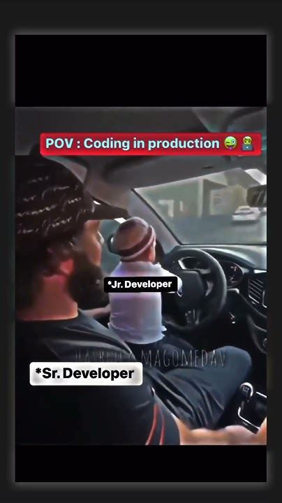 pov coding in production 😅 humor youtube