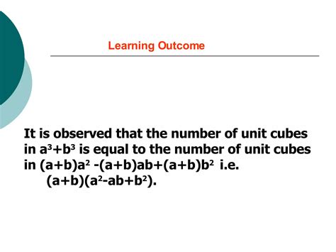 Uising Unit Cubes PPT Science