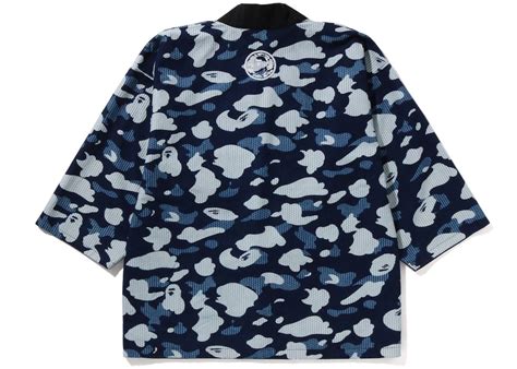 Bape Japan Craft Man Jacket Indigo Mens Fw22 Gb