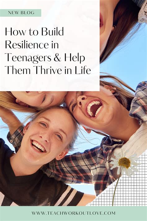 How To Build Resilience In Teenagers And Help Them Thrive Through Lifes Challenges Teach