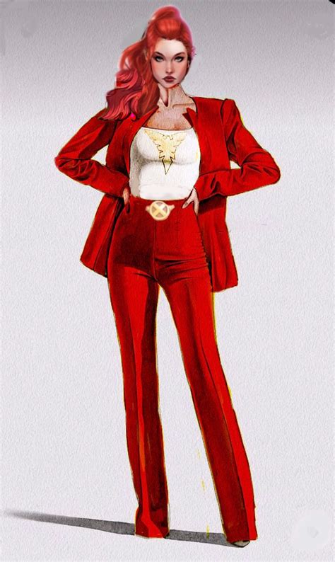Her Lady Red Jeangrey Xmen Marvelcomics Xtwitter Marvel Jean Grey Gala Outfit Marvel