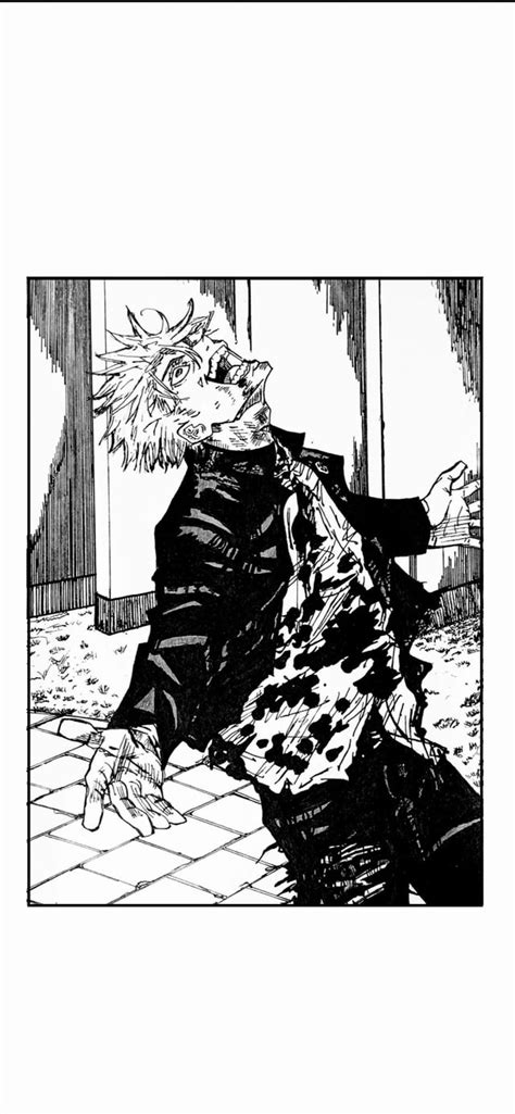 Gojo Manga Panel Wallpapers Wallpaper Cave
