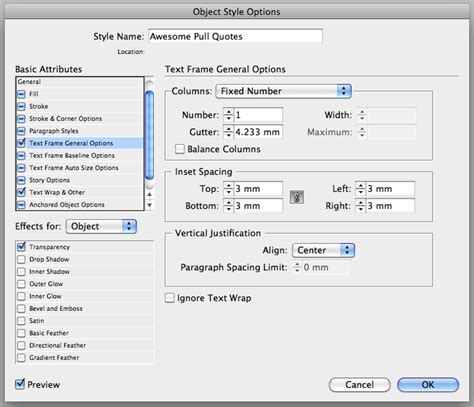 Working With Indesign Paragraph Styles And Text Indenting With