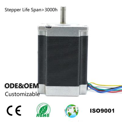 High Performance Nema23 Hybrid Stepper Motor 3V 3A 13 5kg Cm 57mm Brushless Motor