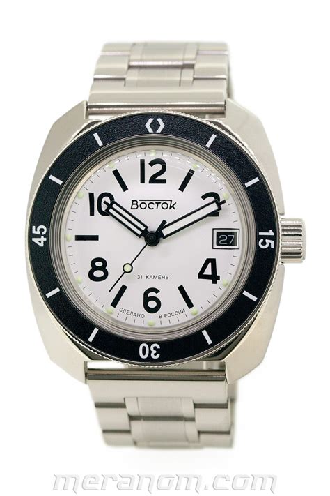 Vostok Watch Amphibian Classic 71009a To Buy Photo Specifications