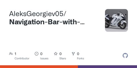 GitHub AleksGeorgiev05 Navigation Bar With HTML And CSS