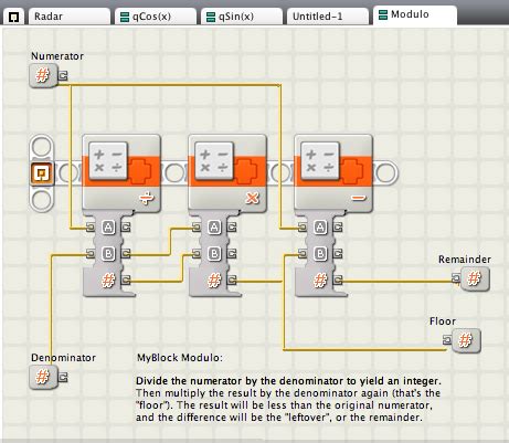 NXT G Code Snippets Index