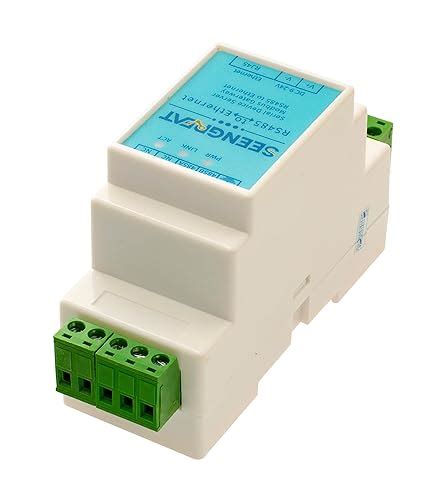 Xicoolee RS To RJ Ethernet Module Rail Guide RS Converter Module Support Rail Mount