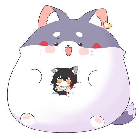 Ookami Mio Ookami Mio And Miofa Hololive Drawn By Twumi Danbooru