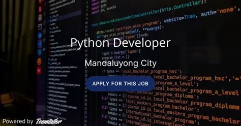 John Keith Soriano On Linkedin Python Developer Erni
