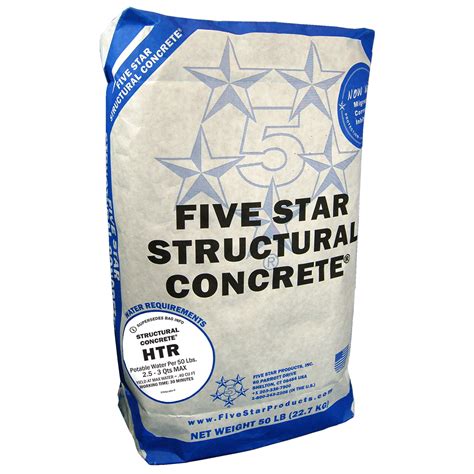 Structural Concrete Htr Five Star Products