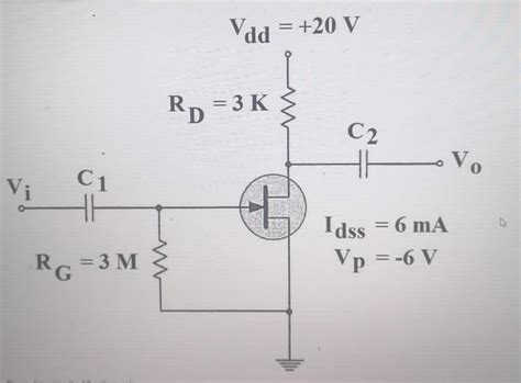Solved Ac Voltage Gain Chegg Com