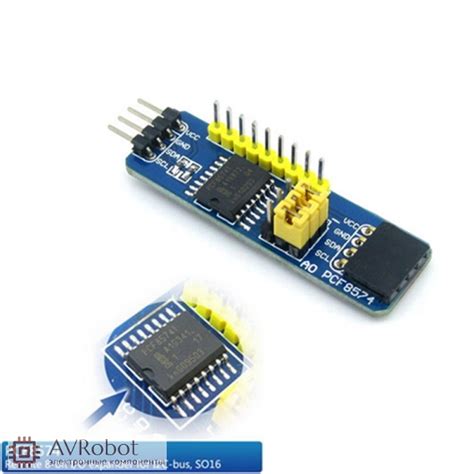Оценочный модуль Pcf8574 Io Expansion Board дистанционного 8 битного