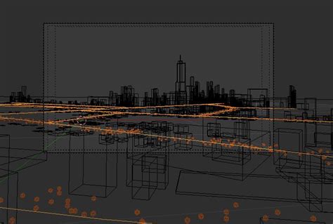 Blender 城市夜景3d模型素材资源免费下载 Blender3d模型库