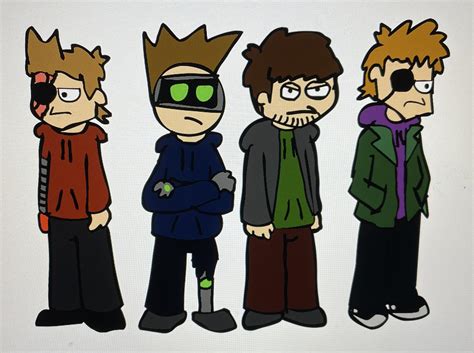I Edited Classic Edd Tom Matt And Tord Into Their Future Versions Eddsworld