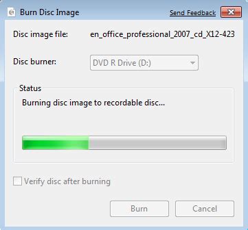 How To Burn An ISO Image In Windows