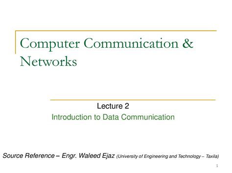 data communication network topology docsity