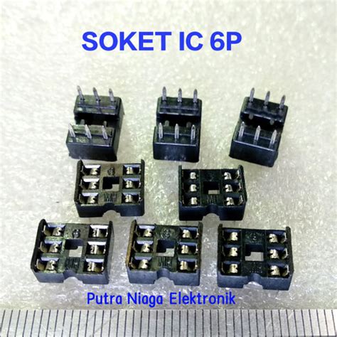 Jual Soket Ic P Socket Pin Ic Dudukan X Pin Kota Bandung Putra Niaga Elektronik