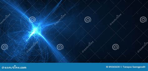 Blue Glow Swoosh Line Header Footer Set Vector Illustration CartoonDealer