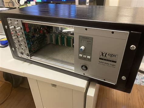 Solid State Logic X Rack Loaded With 2 XR621 Mic Preamp Reverb