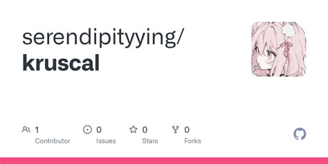 Github Serendipityyingkruscal