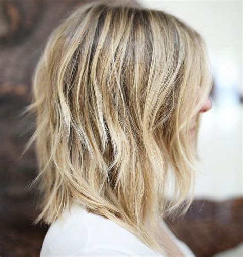 Choppy Layered Medium Hair