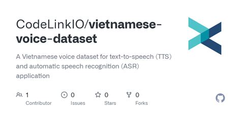 Github Codelinkio Vietnamese Voice Dataset A Vietnamese Voice Dataset For Text To Speech Tts