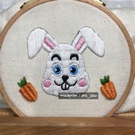 프랑스자수 113당근당근 토끼자수 네이버 블로그