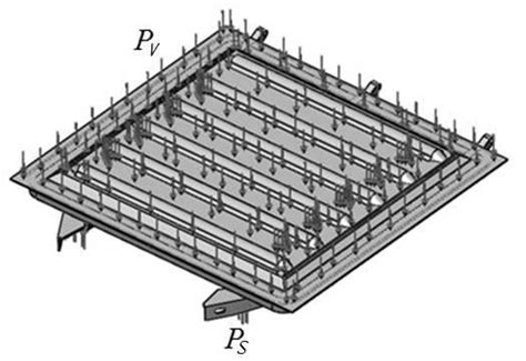 Hatch Cover Model For Strength Calculation For Construction Steel
