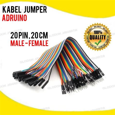 Jual Kabel Jumper Male Female 20pin 20cm Arduino Shopee Indonesia
