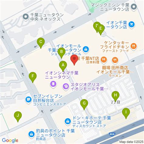 島村楽器 イオンモール千葉ニュータウン店 周辺の駐車場・コインパーキング一覧マップ