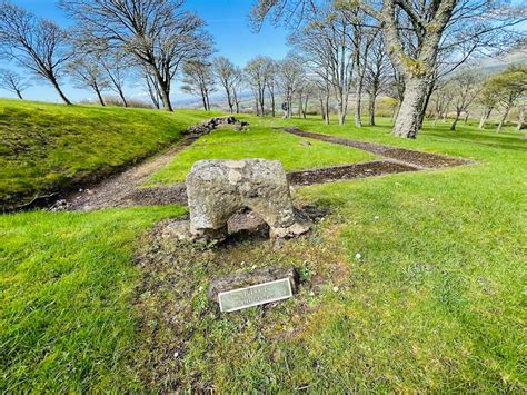Bar Hill Fort A Roman Military Site On The Antonine Wall In Scotland