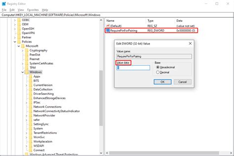 How To Enabledisable Require Pin For Pairing When Projecting