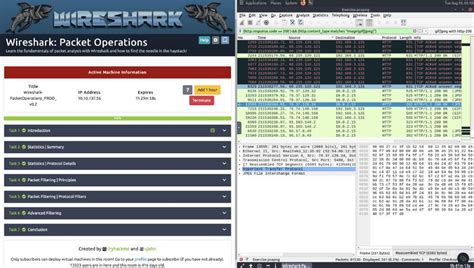 Babatomiwa Odubiyi On Linkedin New Room Completed ☑️ Wireshark Packet Operations Tryhackme Room…