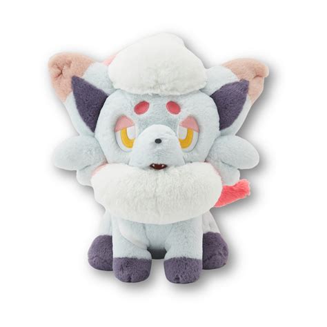 Buy Hisuian Zorua Fluffy Huggable Comfy Friends Pokemon Centre Plush Australia And New Zealand