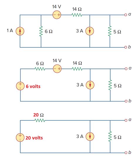 Circuit Analysis Thevenin Theorem Problem Electrical Engineering