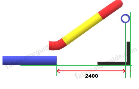 offset pipe elbow degree calculation formula offset pipe travel