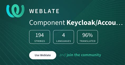 Keycloakaccount Ui Hosted Weblate