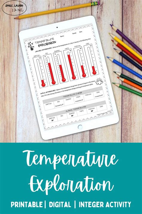 Temperature Exploration Real World Integer Activity