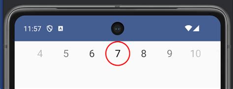 Android How To Implement This Type Of Number Picker In Jetpack