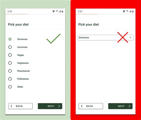 Drop Downs Or Radio Buttons Never Make This Mistake Again By Ilma