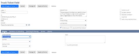 create a custom field on a custom form that calculates the difference